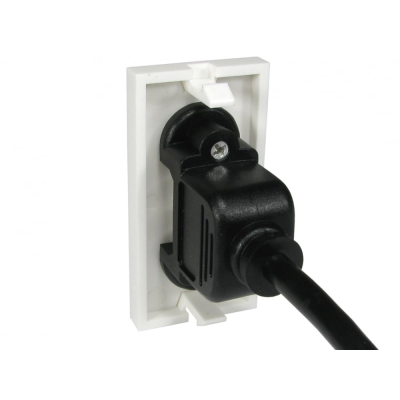 White Usb A Euro Module. 25 X 50Mm Plug And Play. | EuroNetwork