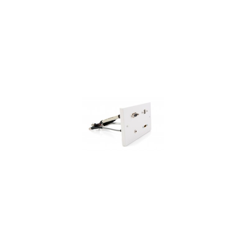 Wall Plate Hdmi, Vga, Usb B, 3.5Mm. Plug And Play | EuroNetwork