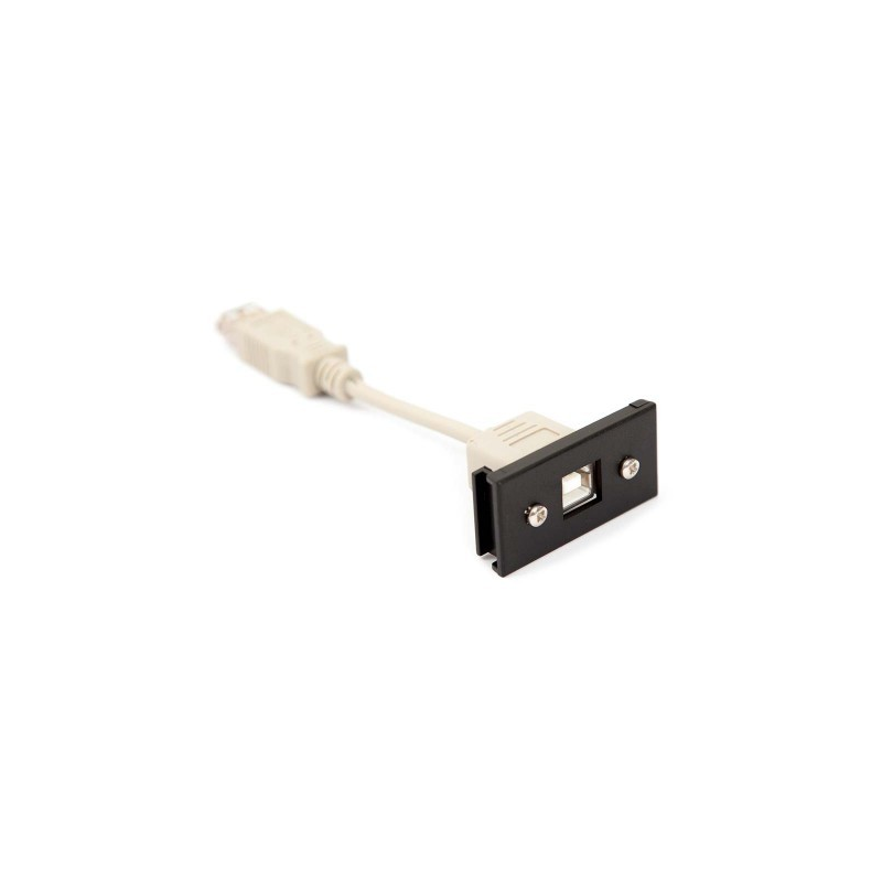 2M Black Usb B-B Euro Module | EuroNetwork