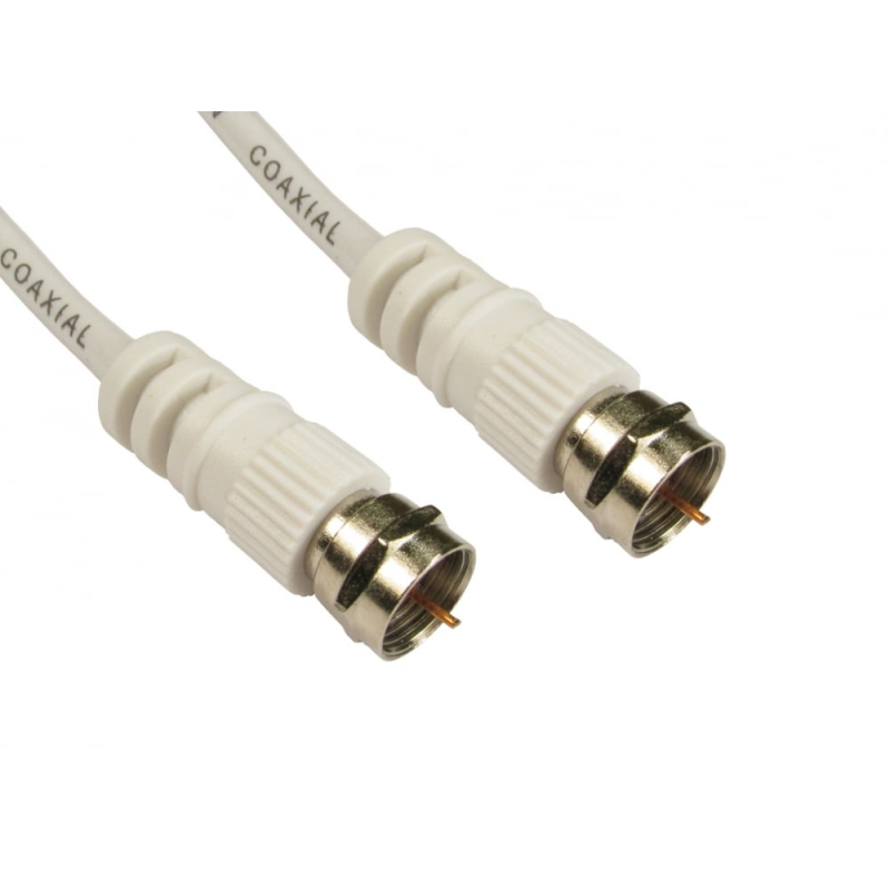 Satellite Cable. 2 Metre White | EuroNetwork