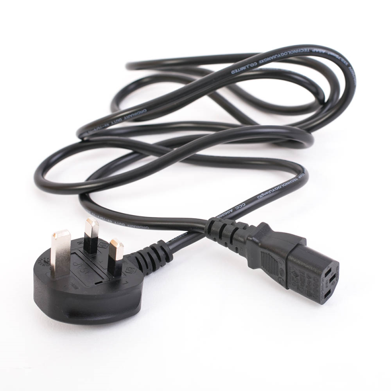 Uk Power Cable. Kettle Lead. 1.8 Metre | EuroNetwork