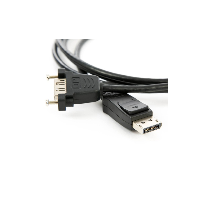 5M Displayport Panel-Mount Extension Cable | EuroNetwork