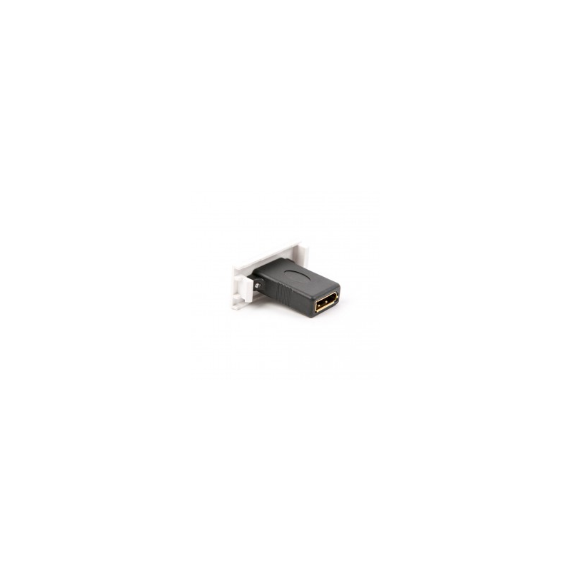 Displayport Euro Module White Modular | EuroNetwork
