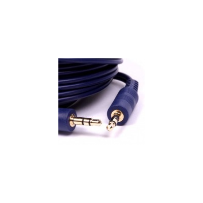 20M 3.5Mm Stereo Audio Cable - Blue | EuroNetwork