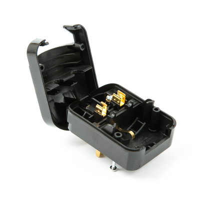 European Schuko To Uk Converter Plug Black 3 Amp (Scp3) | EuroNetwork