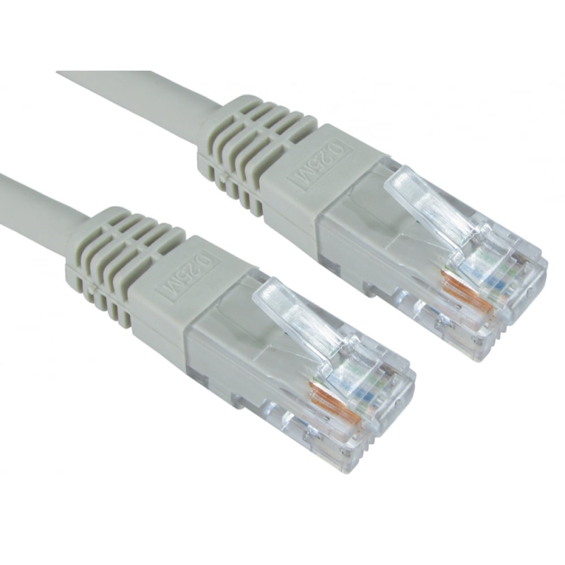 5M Cat6 Utp Gigabit (250Mhz) Patch Cable - Grey | EuroNetwork