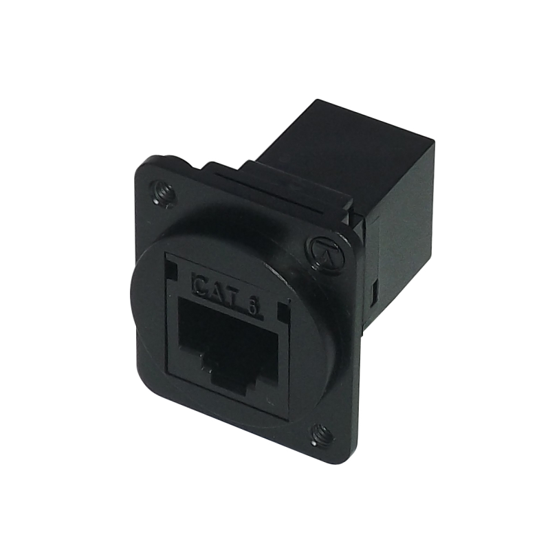 Cat6 Female Coupler Unshielded D Series Connector Euronetwork