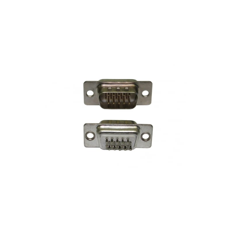 Hd15 Male Plug Connector (Solder Type) | EuroNetwork