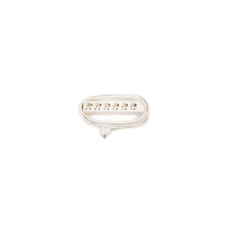 6 Gang European Extension Lead 3 Metre | EuroNetwork