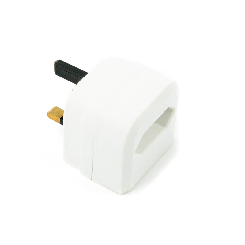 European Psu To Uk Adapter. Power Supply Converter Plug. White (Bca ...