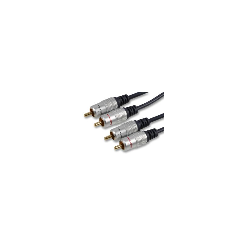3M High Quality Twin Rca Audio Cable | EuroNetwork